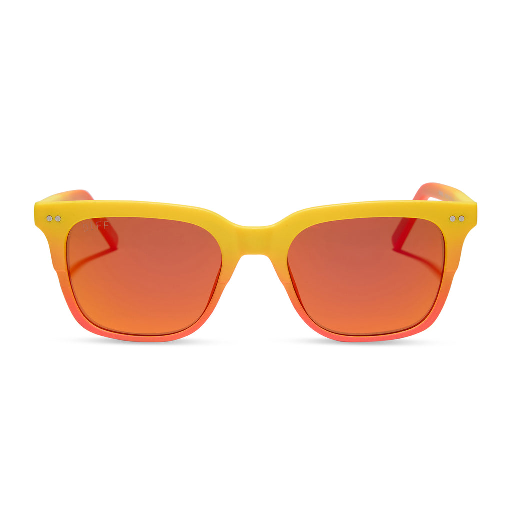 Fantastic Four Human Torch Sunglasses | Yellow & Flame | DIFF Eyewear