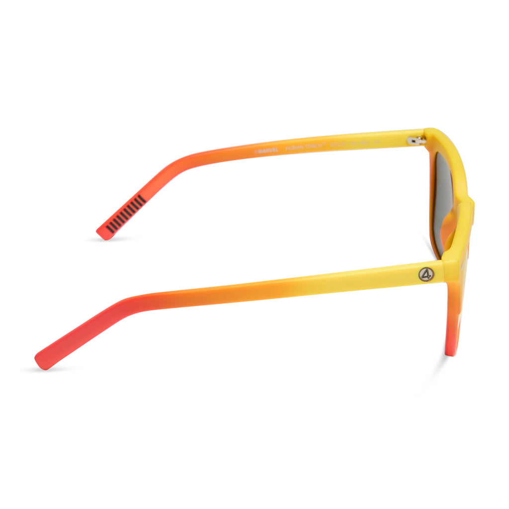 Fantastic Four Human Torch Sunglasses | Yellow & Flame | DIFF Eyewear