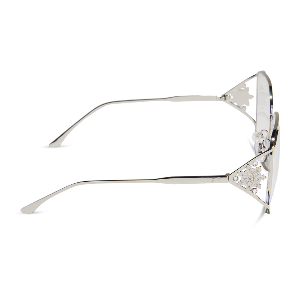 Frozen Elsa Square Prescription Glasses | Silver | DIFF Eyewear