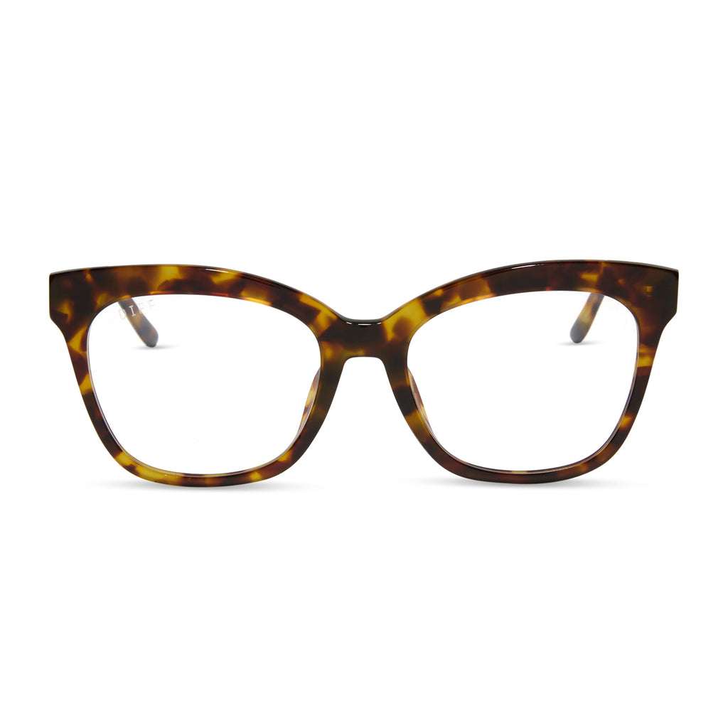 JJD Winston Glasses | Amber Tortoise | DIFF Eyewear