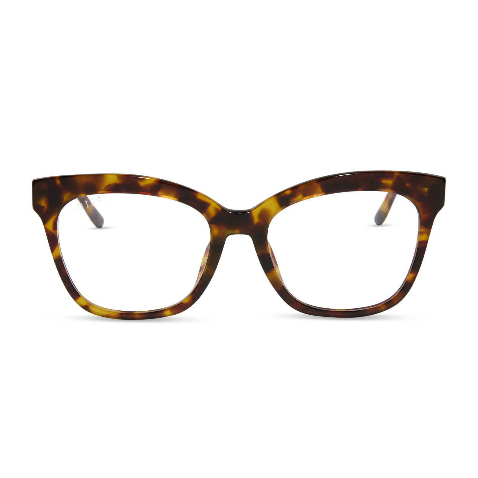 JJD Winston Prescription Glasses | Amber Tortoise | DIFF Eyewear