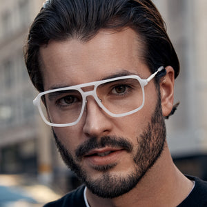 White Glasses Frames For Men