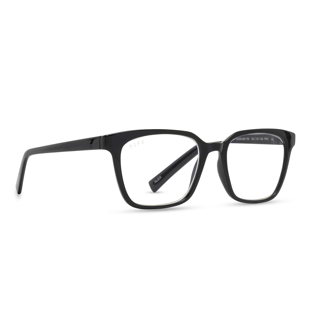 ALEX - BLACK + BLUE LIGHT READERS | DIFF Eyewear