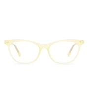 Jade Cat Eye Prescription Glasses | Buttercream | Diff Eyewear