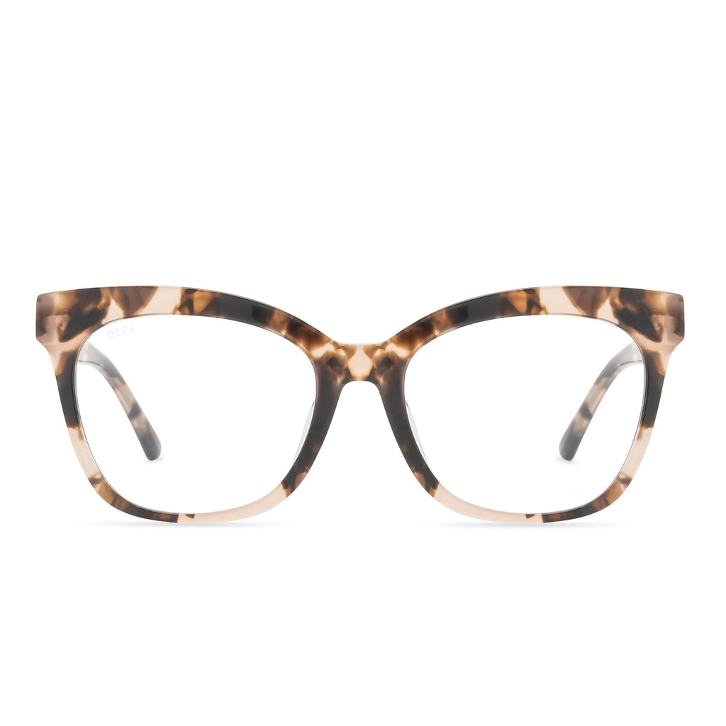 Winston Cat Eye Glasses | Himalayan Tortoise | Diff Eyewear