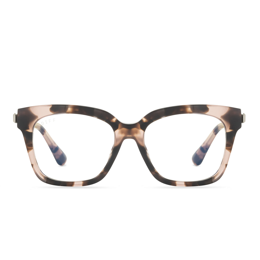 Bella XS Square Glasses | Himalayan Tortoise | Diff Eyewear