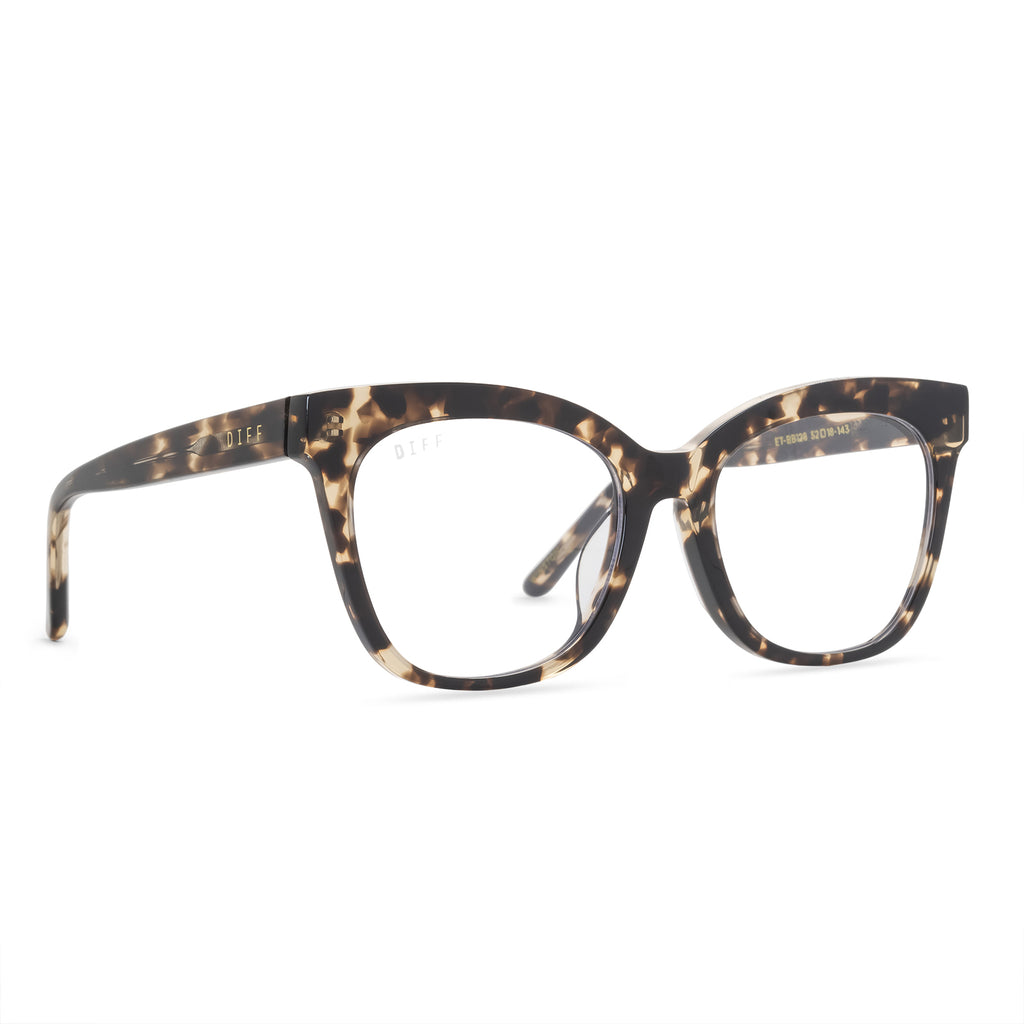 Winston Square Glasses | Espresso Tortoise & Blue Light Technology ...