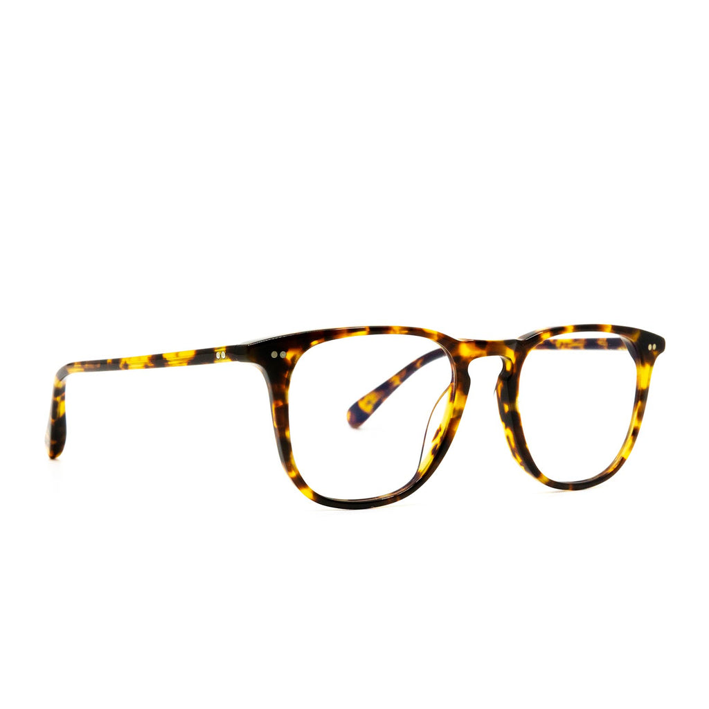 Maxwell Square Glasses | Amber Tortoise & Blue Light Technology | DIFF ...