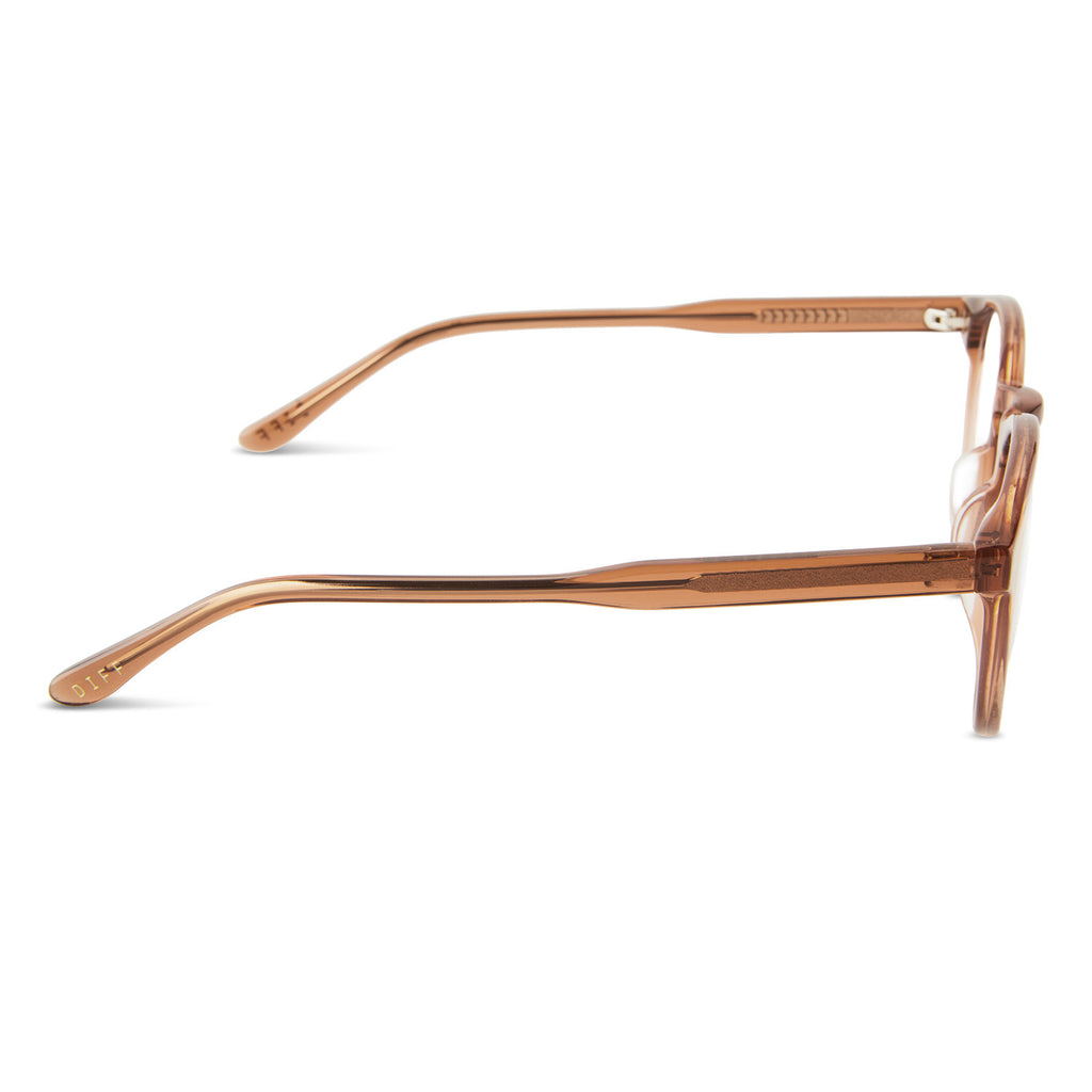 Sawyer Round Glasses | Brown Sugar | Diff Eyewear