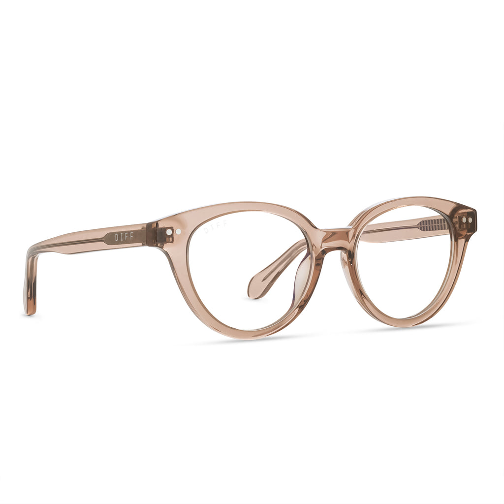 Carly Round Glasses | Café Ole | Diff Eyewear