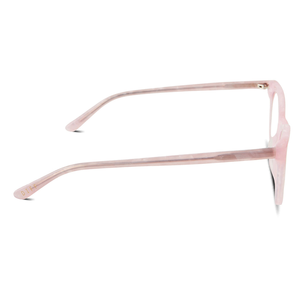 Jade Cat Eye Glasses | Geo Pink | Diff Eyewear