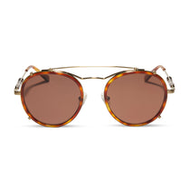 Obi-Wan Round Sunglasses | Desert Tortoise & Brown Polarized | DIFF Eyewear