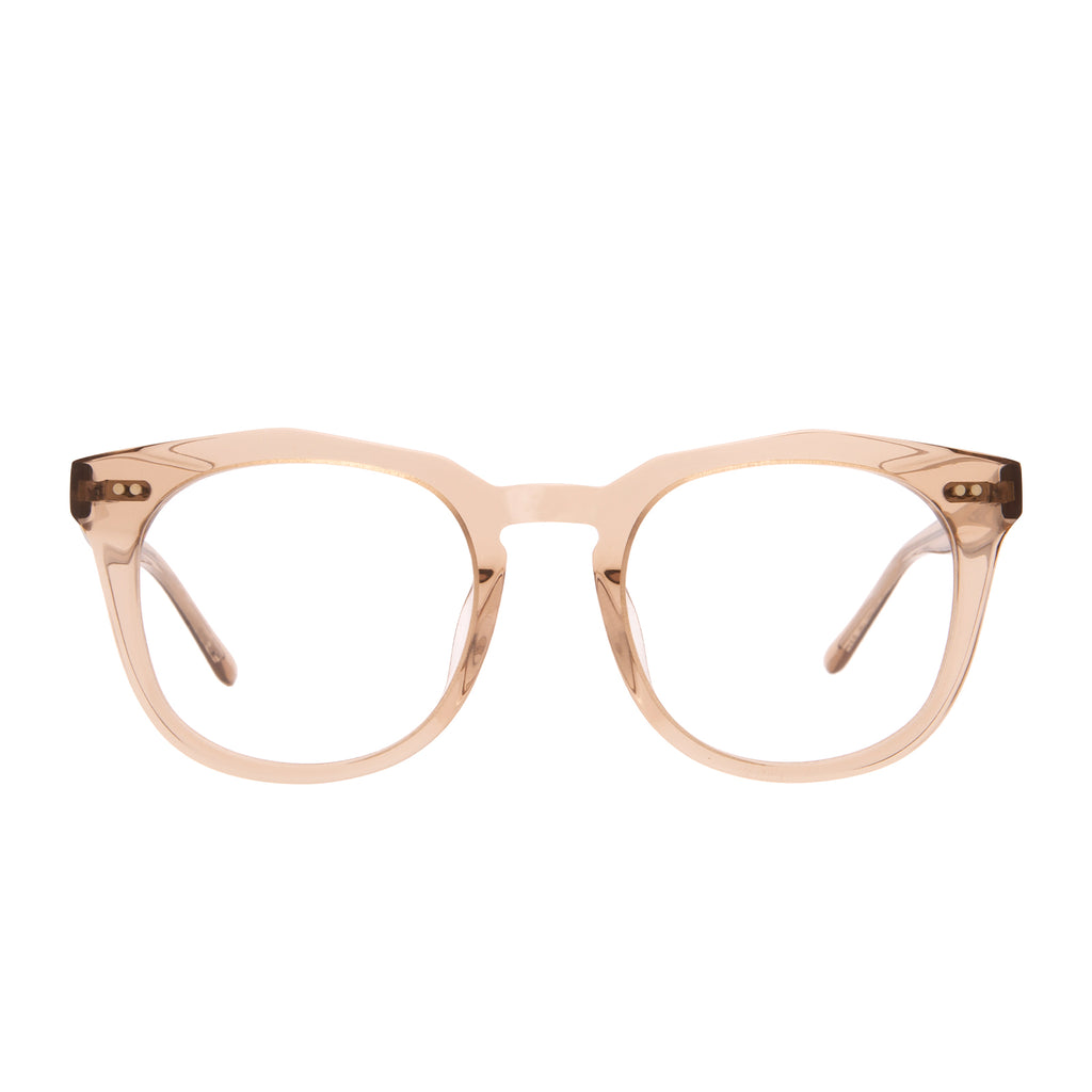 Weston Round Glasses | Vintage Crystal | Diff Eyewear